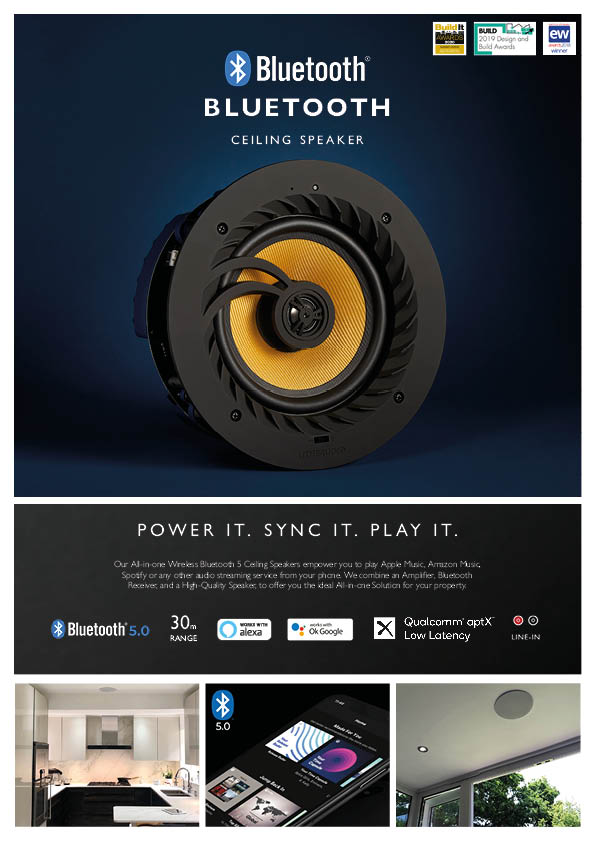 Bluetooth Ceiling Speakers | WiFi Ceiling Speakers | Garden Bluetooth ...