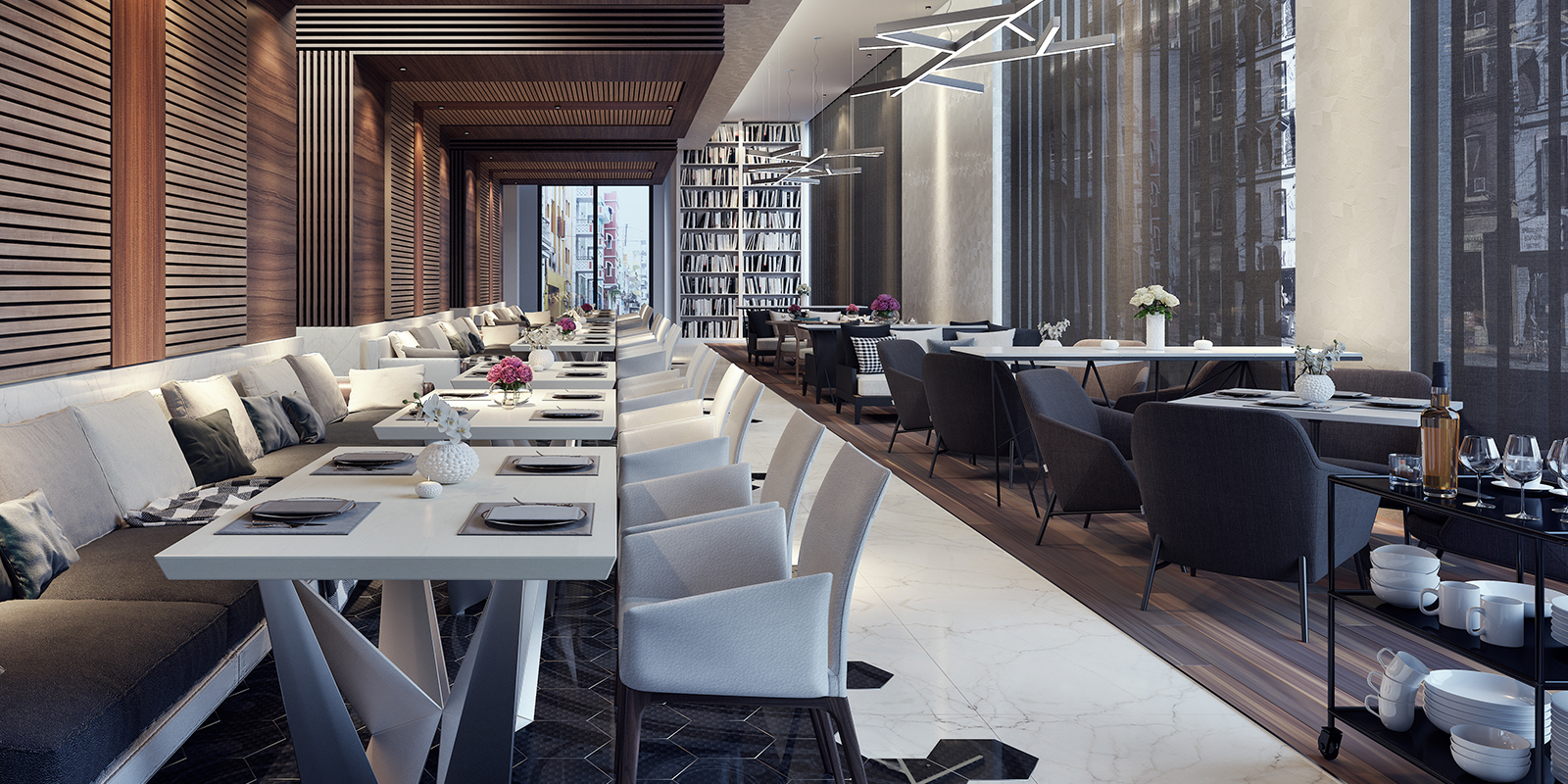 Restaurant ceiling speakers - Lithe Audio LTD