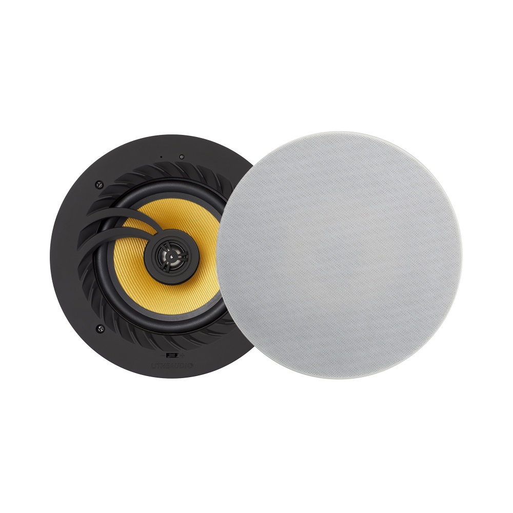 Lithe Audio 6.5" Bluetooth 5 Ceiling Speaker (Pair - Active+Passive ...